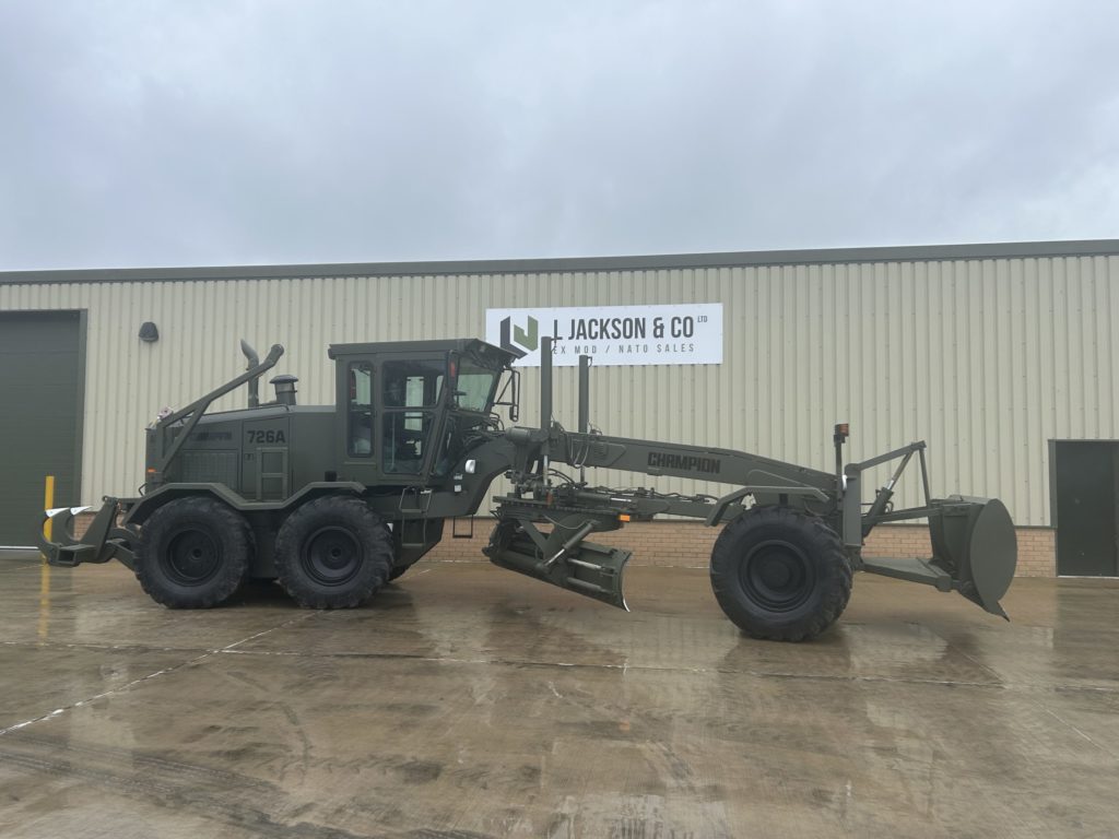 Champion 726A VHP 6×6 Grader | L Jackson & Co - Military vehicles for ...