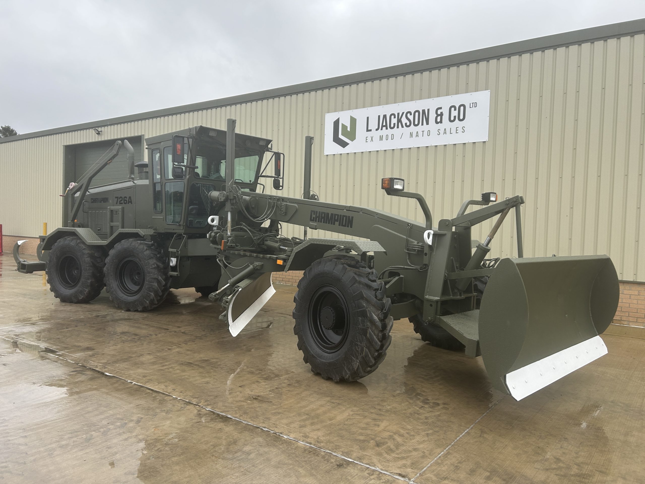 Champion 726A VHP 6×6 Grader | L Jackson & Co - Military vehicles for ...
