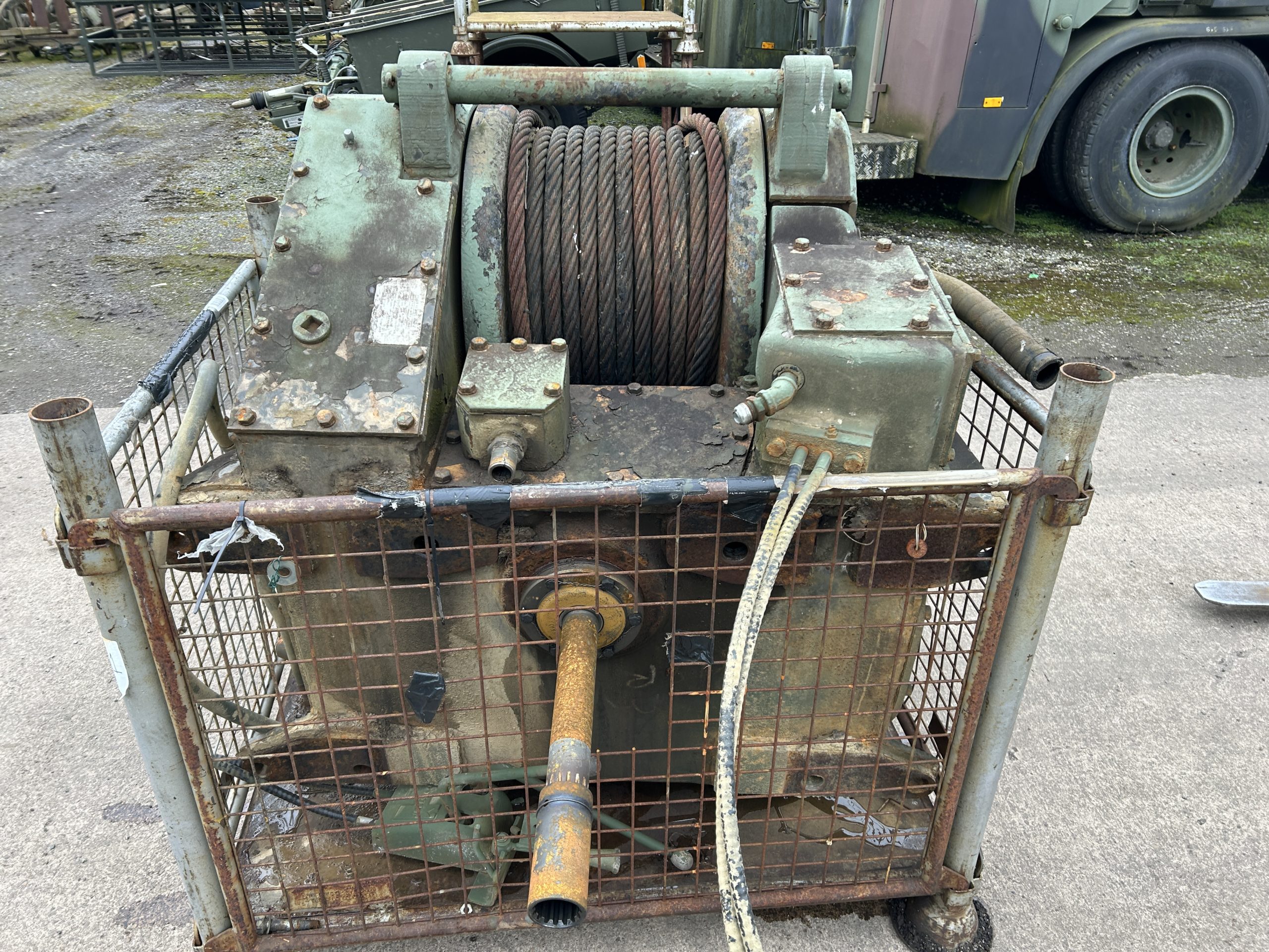 Hyster D7K Winch | L Jackson & Co - Military vehicles for sale - We ...