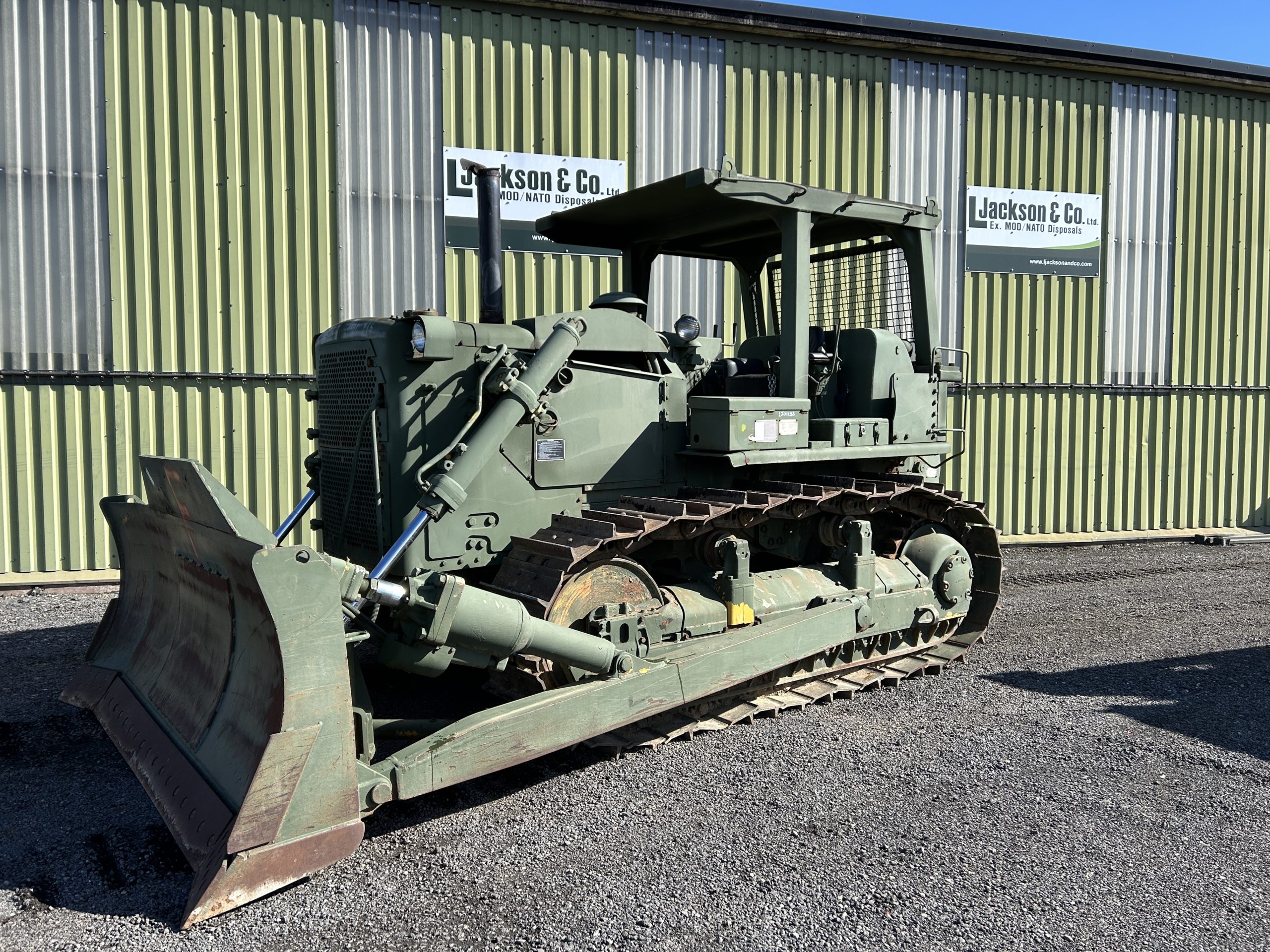 Caterpillar D7 Dozer with Winch | L Jackson & Co - Military vehicles ...