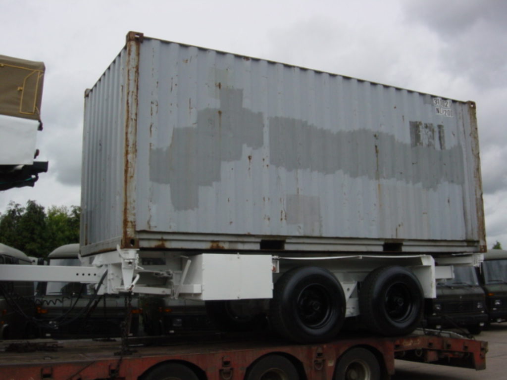 Reynolds Boughton 20FT Container Trailer | L Jackson & Co - Military ...