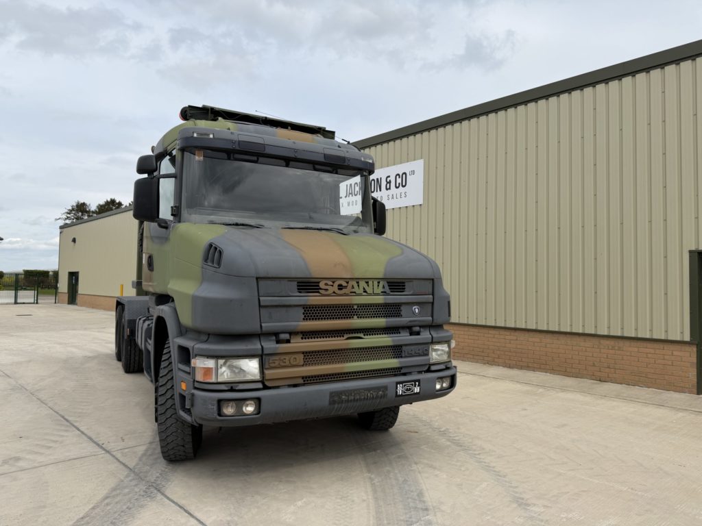 Scania T144CA 6×4 Tractor Unit | L Jackson & Co - Military vehicles for ...