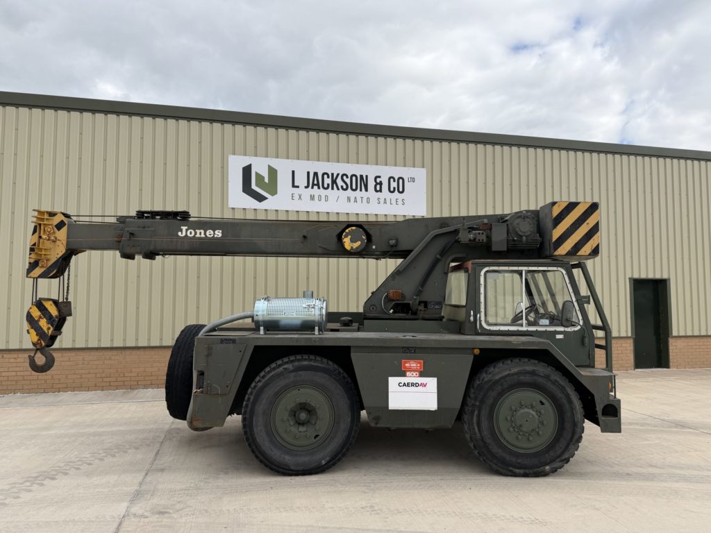 Jones IF8M Crane | L Jackson & Co - Military vehicles for sale - We ...